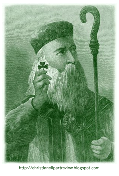 St. Patrick and Staff | Christian Clip Art Review