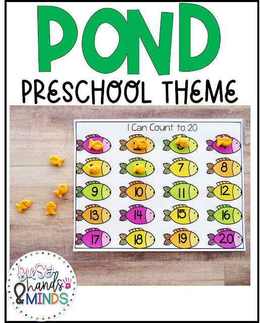 Pond Preschool Theme | Busy Hands and Minds