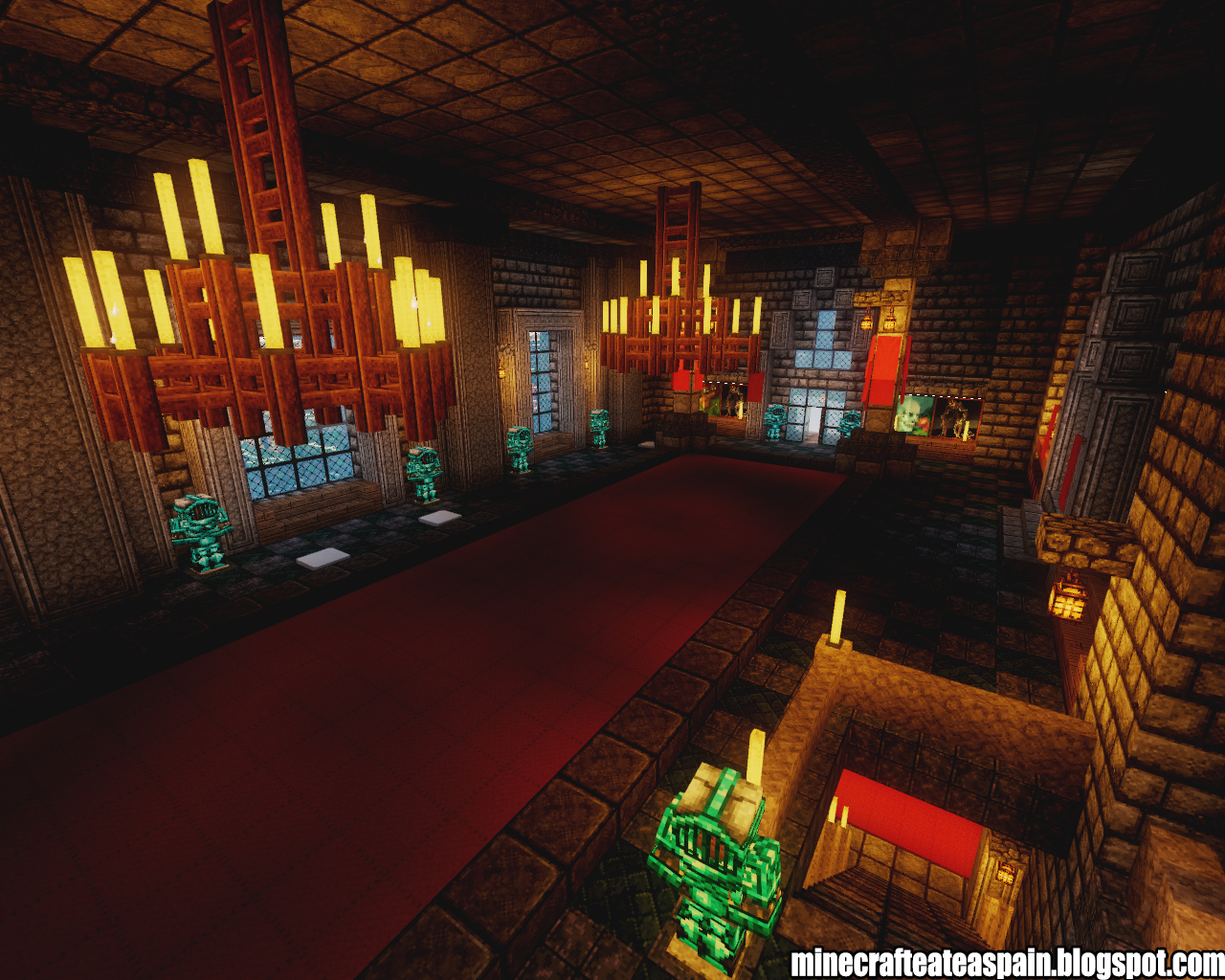 Creaciones Minecrafteate: Reino de Noriland, Castillo-Palacio en Minecraft.