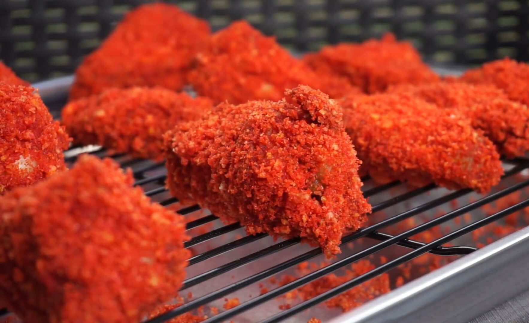 How to make Flamin Hot Cheetos Chicken Wings Recipe [BEST] ~ CheckMyRecipe