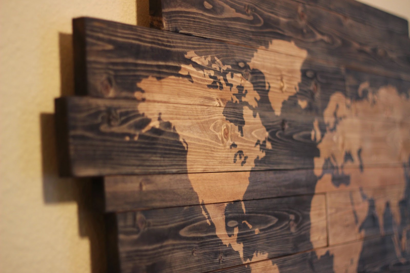 MorrisonLab: Wooden World Map