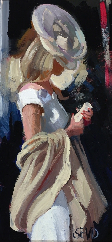 Sherree Valentine Daines (British, 1956) | Catherine La Rose ~ The Poet ...