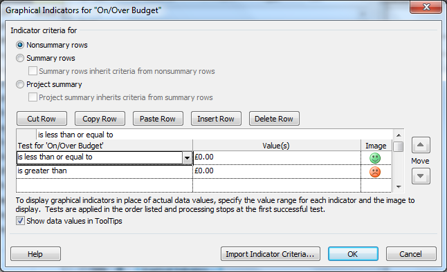 MS Office Tips: Creating Graphical Indicator Fields in Microsoft Project