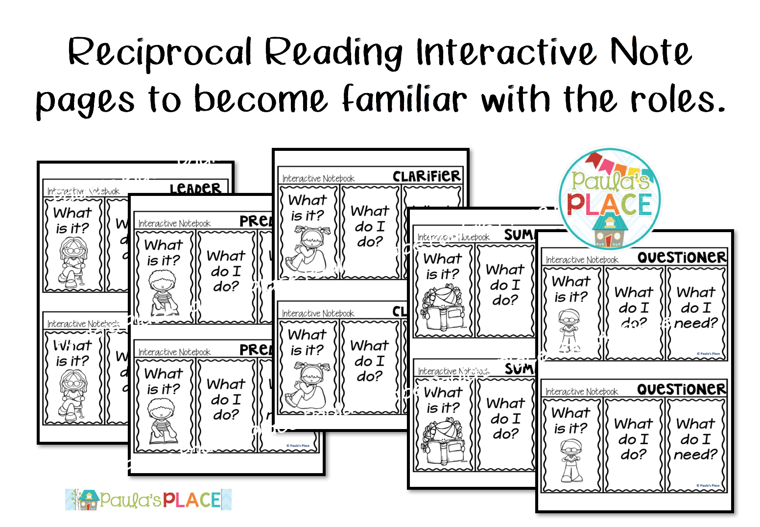 Paula's Place Teaching Resources: Reciprocal Reading