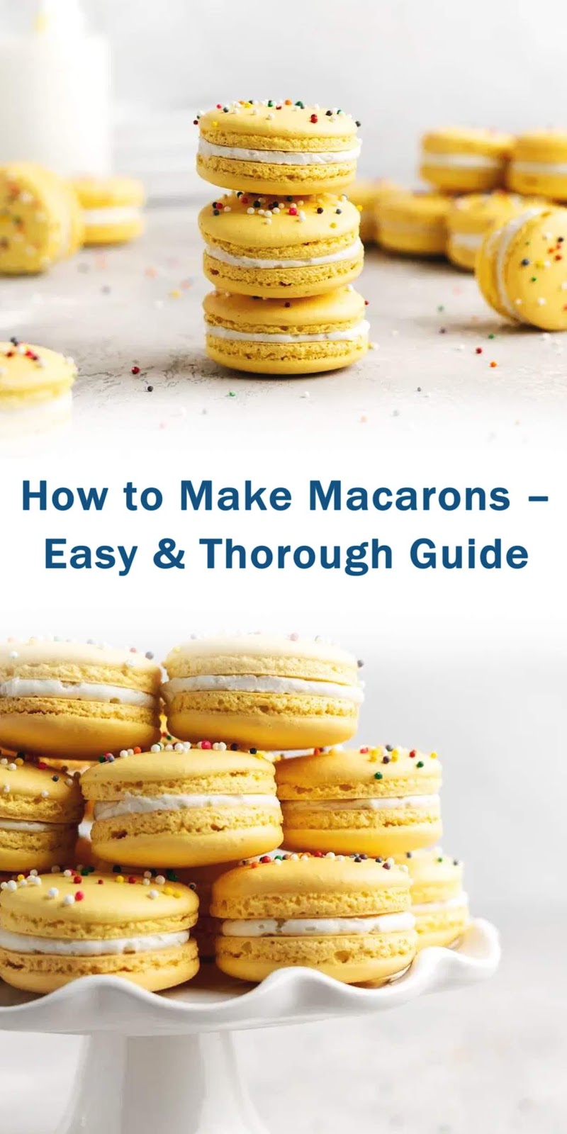 How to Make Macarons – Easy & Thorough Guide - CARA SAYA How to Make Macarons – Easy & Thorough Guide - CARA SAYA