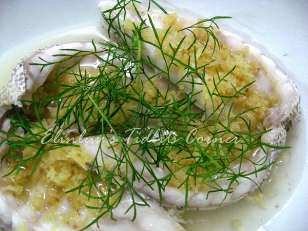 Elinluv's Tidbits Corner: Steamed Garoupa Fish Belly