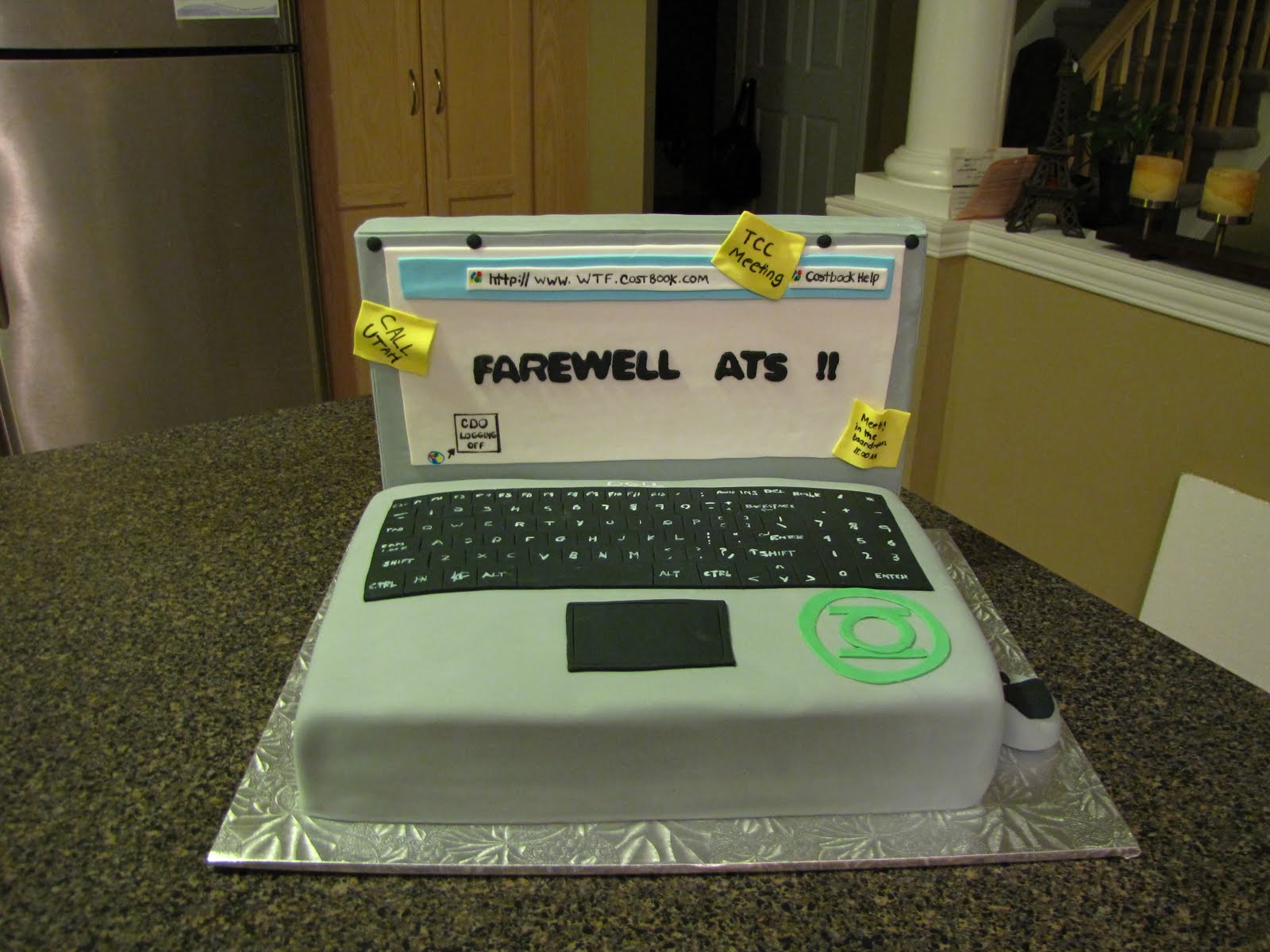 Ann Marie's Creative Cakes: Computer Cake