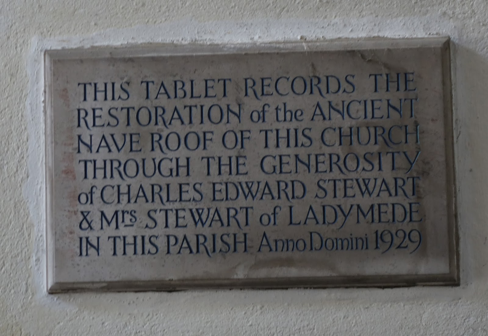 Kimble One-Place Study: Charles Edward Stewart and the village hall