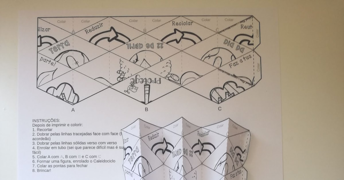Tutorial - Como montar um Caleidociclo