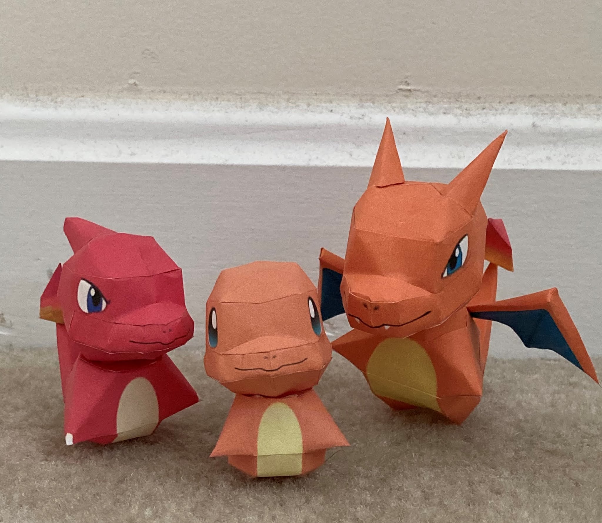 Crafter Wong's Papercraft: Chibi Charizard