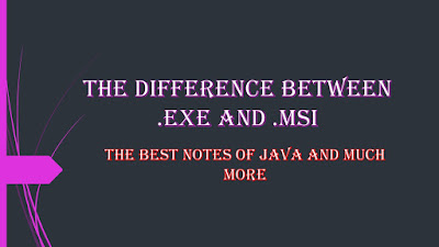 worldprogrammng.com: Understanding the Difference Between .exe and .msi ...