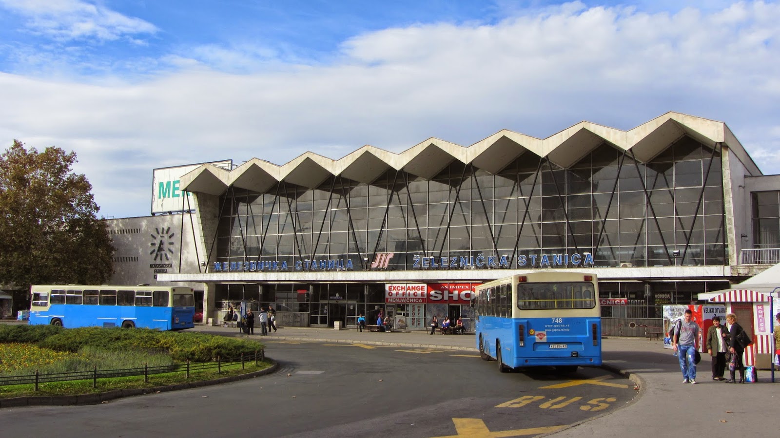 railway stations: Serbia: Novi Sad (Нови Сад)