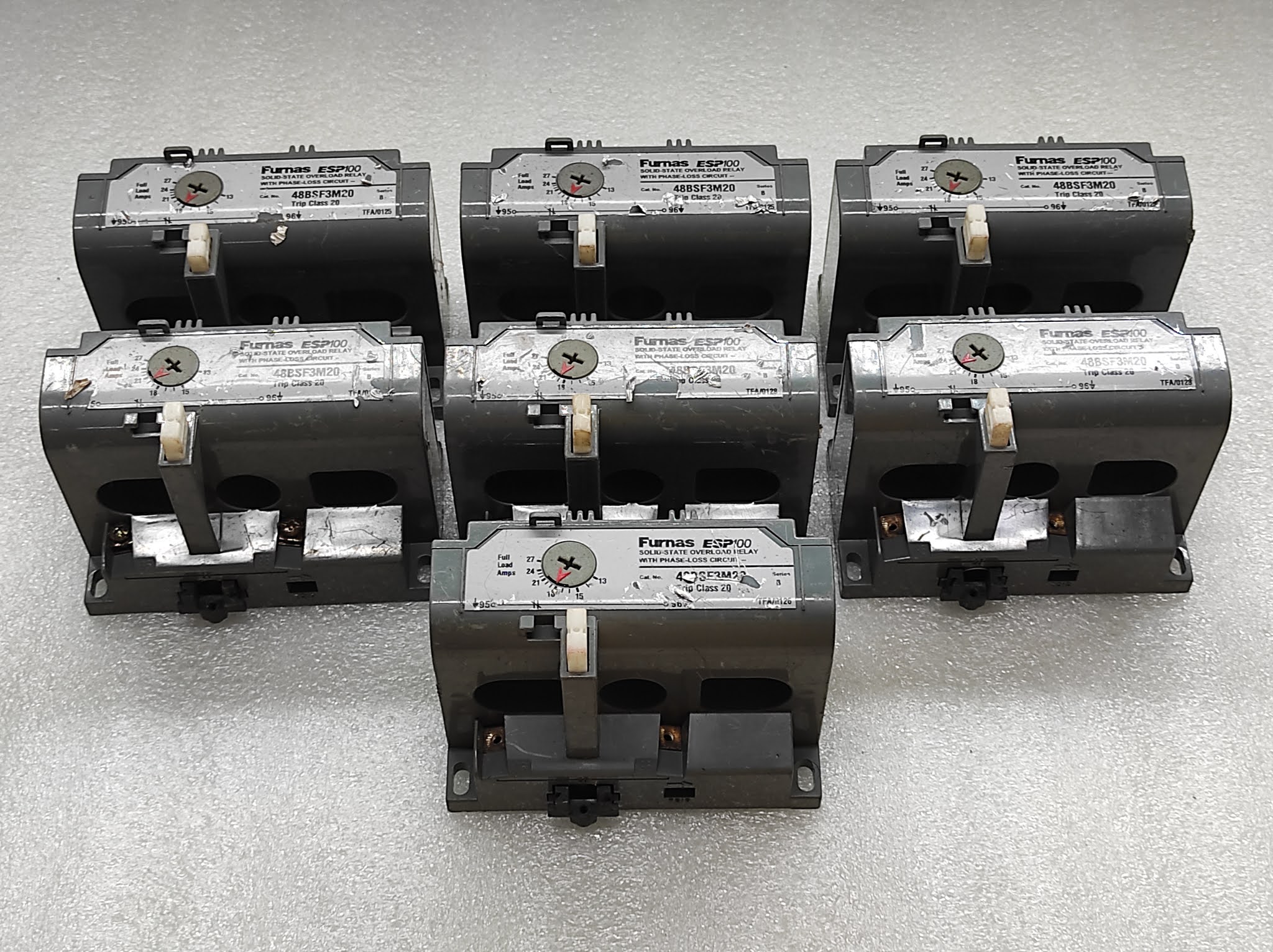 FURNAS ESP100 SOLID STATE OVERLOAD RELAY 48BSF3M20 13-27A