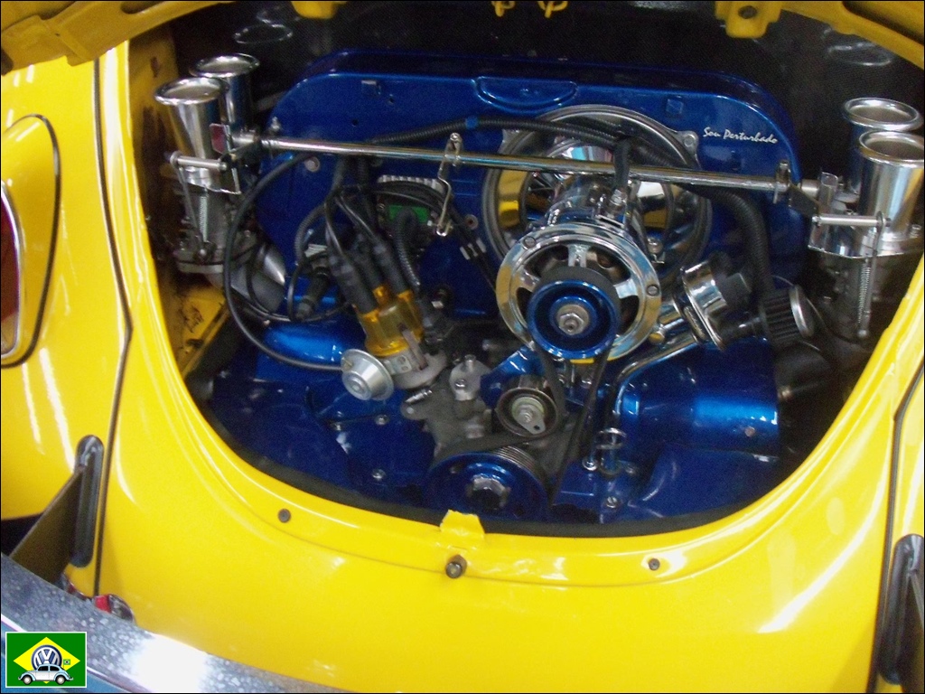 VW Fusca Brasil: Motores