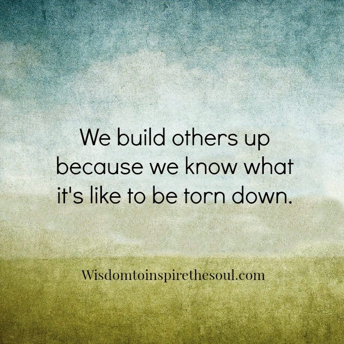 Wisdomtoinspirethesoul.com: We build others up.
