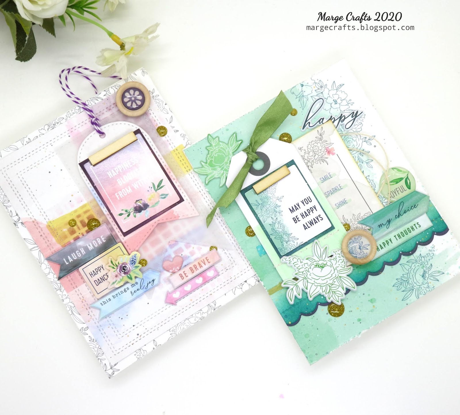 Marge Crafts: Mix & Match - Pinkfresh Studio Just A Little Lovely