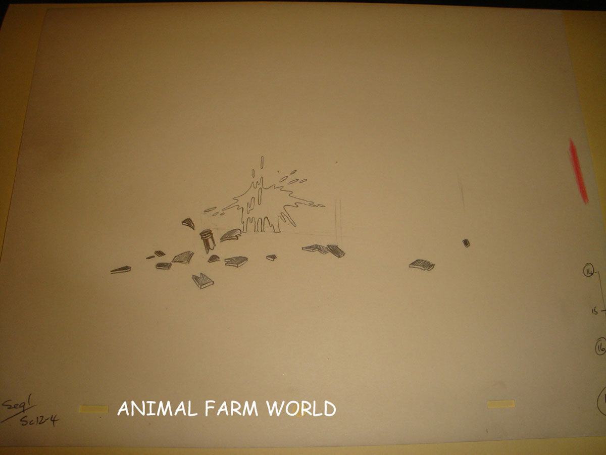 Living Lines Library: Animal Farm (1954) - Production Drawings > Props