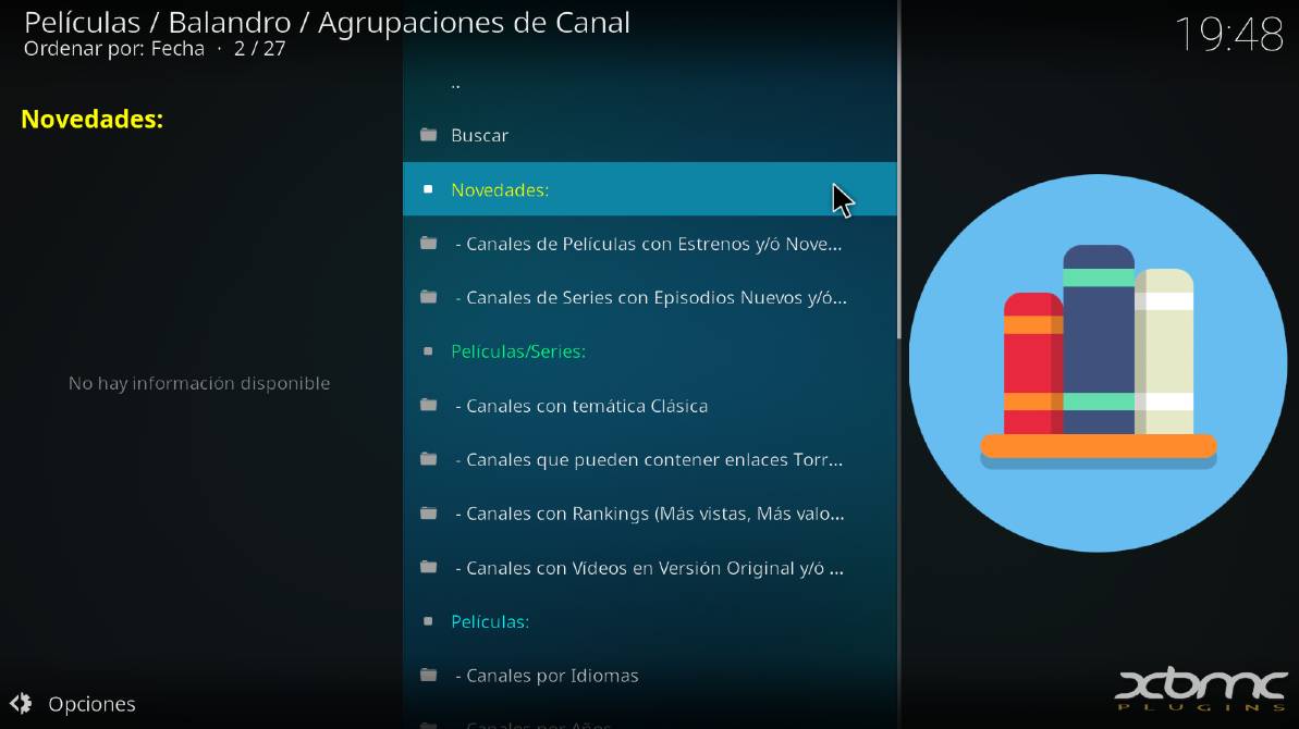 BALANDRO - Versión 2.0 | Información - PLUGINSXBMC