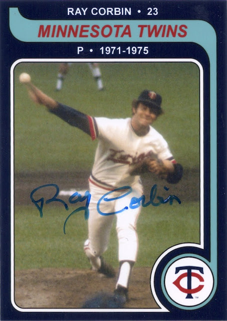 Minnesota Sports Autograph Project: RAY CORBIN