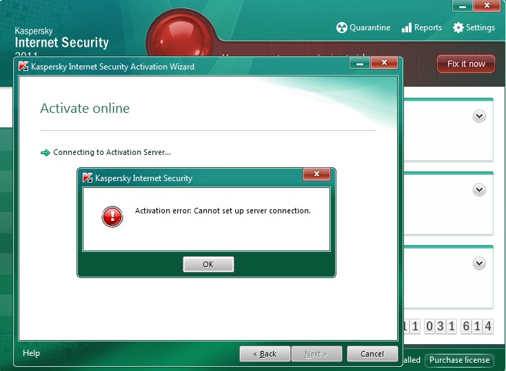 Kaspersky Antivirus Technical Support Australia How Can I Fix Activation Error “cannot Set Up