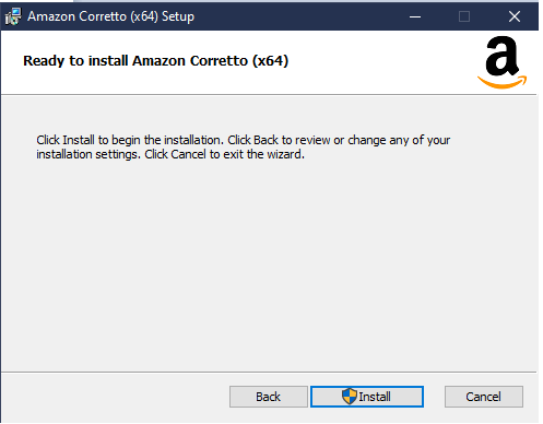 How to install Amazon Corretto JDK 11 on Windows 10