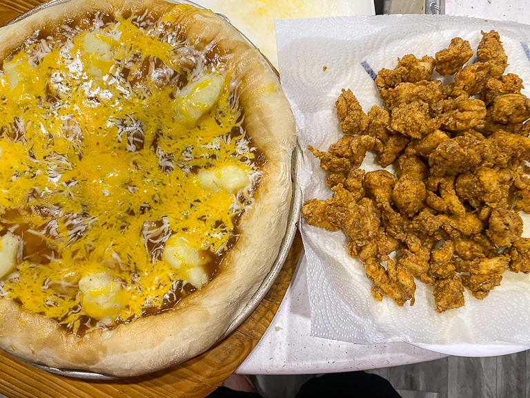 Tales of the Flowers: Pizza at Home - Kentucky Fried Chicken Pizza