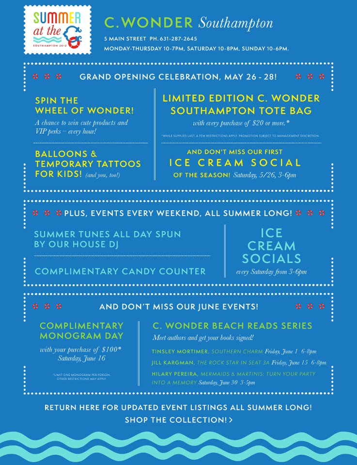 C Wonder"ful" | chic Saturday