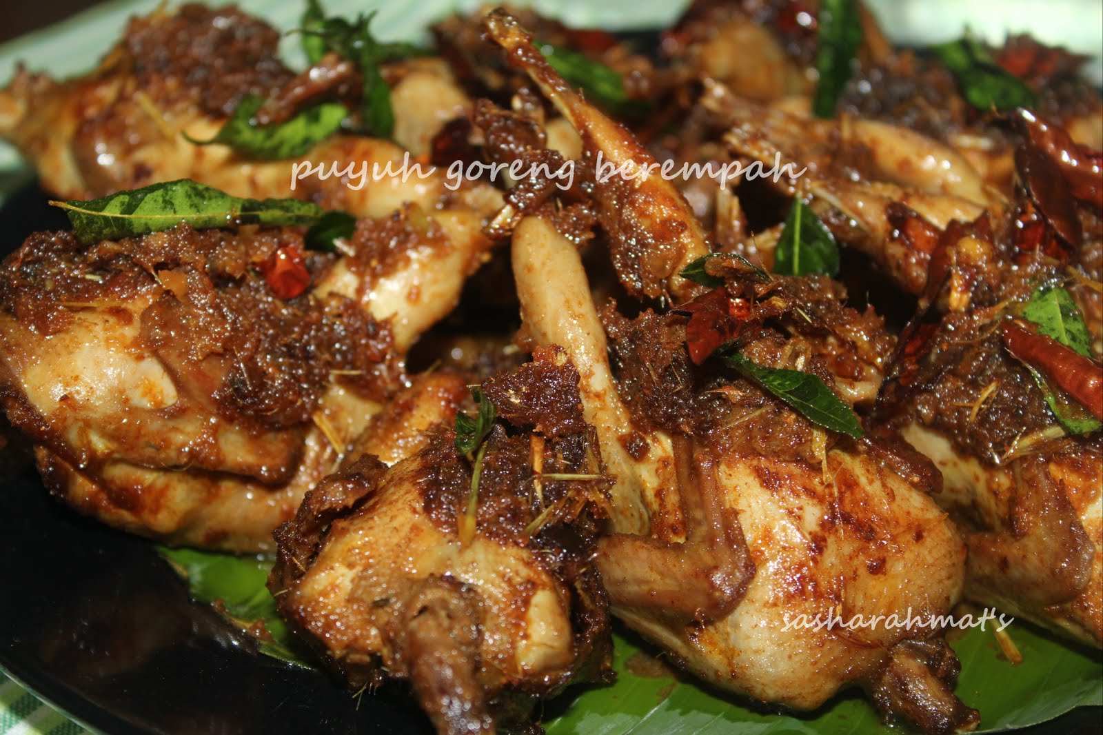 love to cook , love to eat: puyuh goreng berempah
