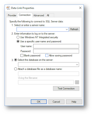 CSharpForYou: Testing SQL Server connectivity using a UDL file