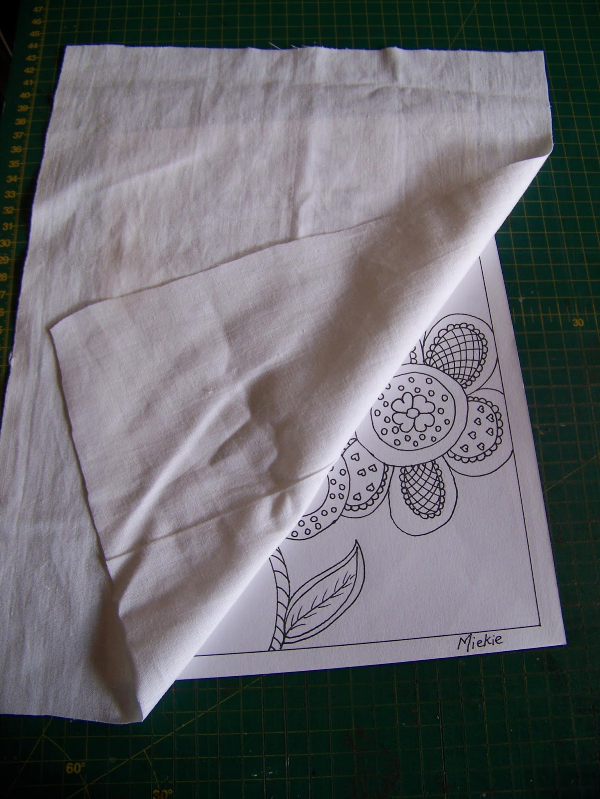 A Pretty Talent Blog: Transferring Images To Fabric For Painting