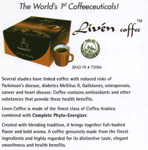 Health-Wellness Supplements: Liven Alkaline Coffee (Original, Latte ...