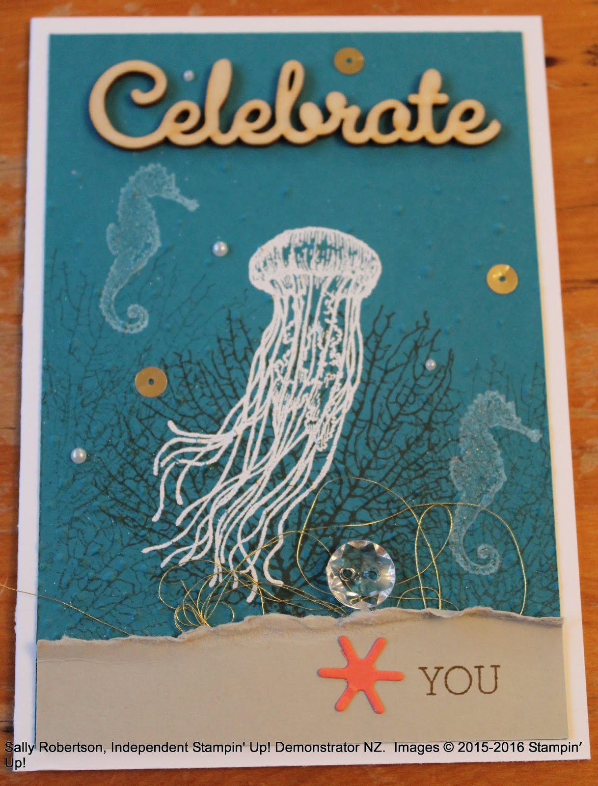 Up and Away!: Tide Sea Card