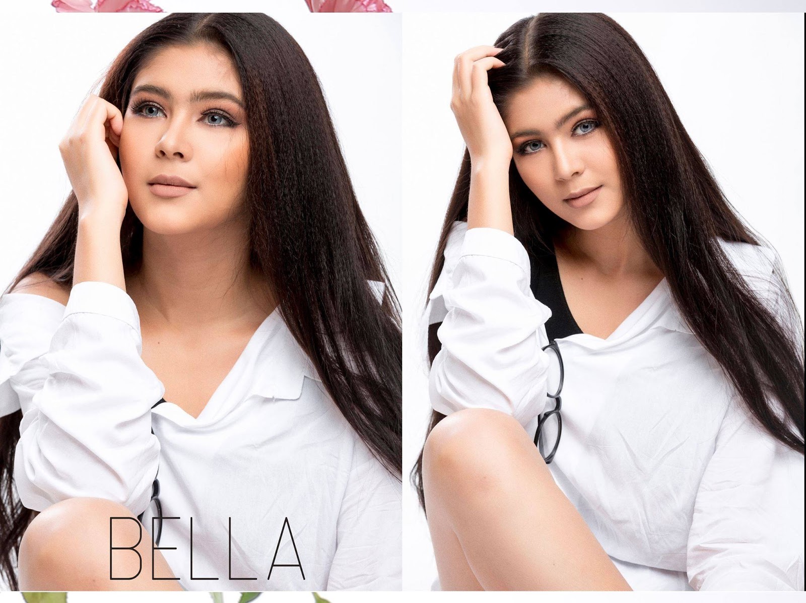 Bella Myat Thiri Lwin Studio Fashion Photoshoot