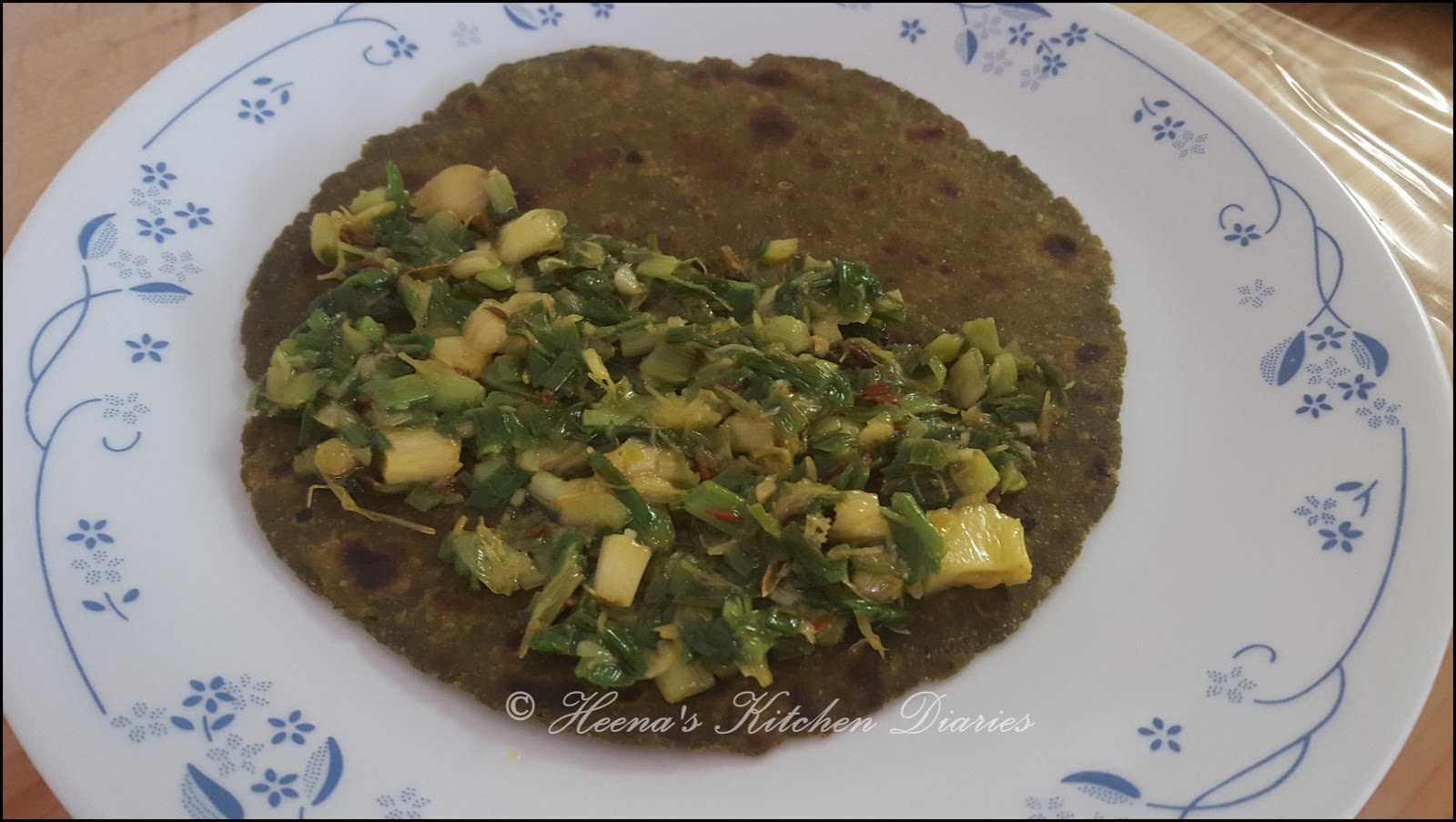 Heena's Kitchen Diaries: Ghee ma Santlelu Lasan | Homegrown Fresh Green ...