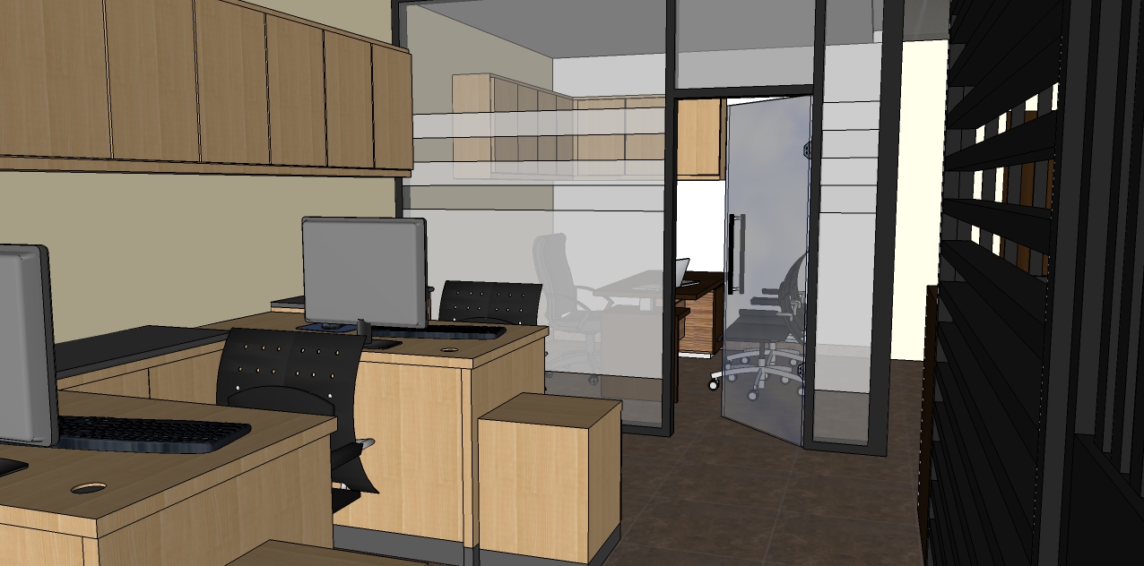 MEZ Design Solution: Security Office | Interior Fit-out