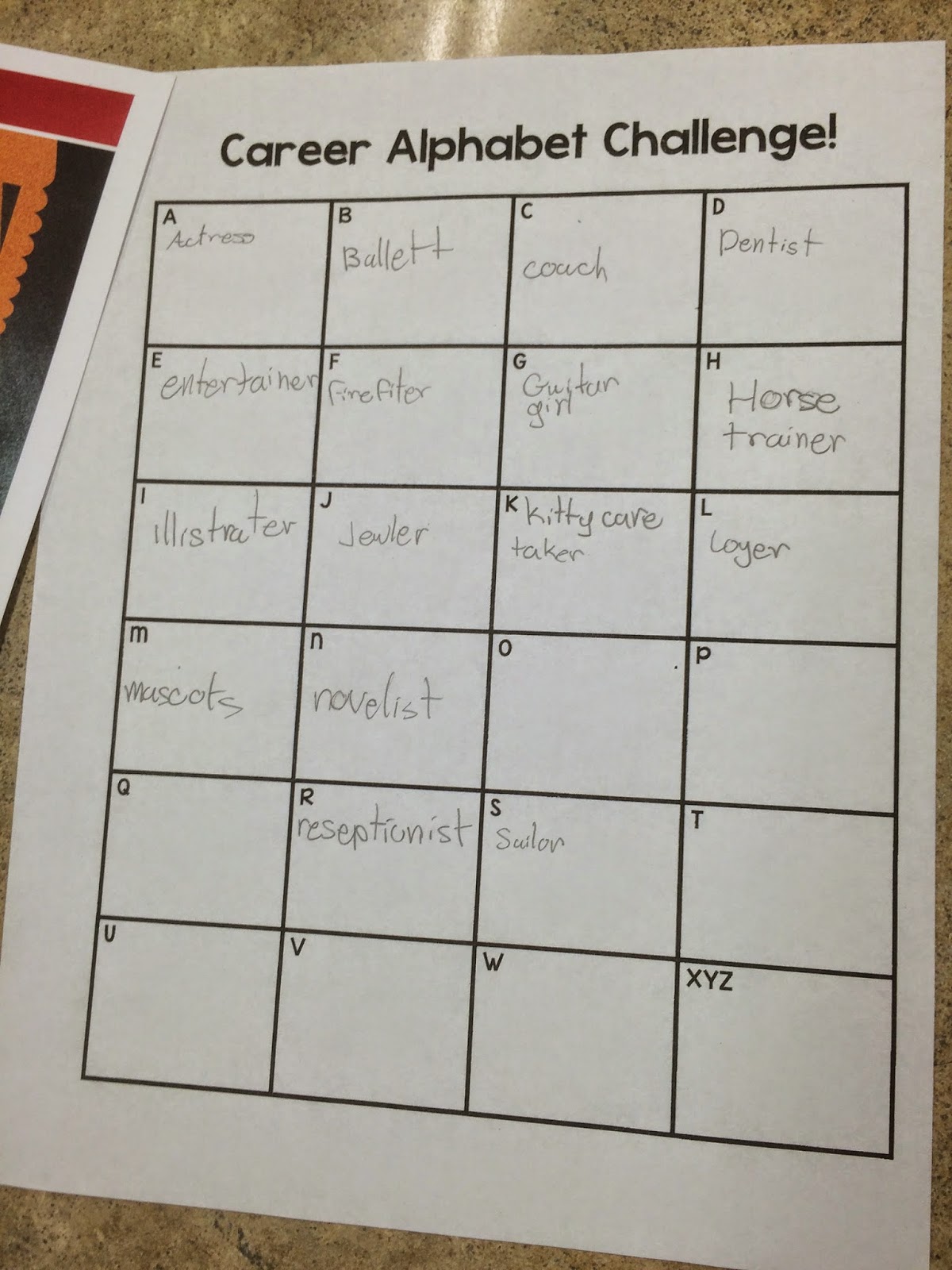 Ms. Sepp's Counselor Corner: Someday...A lesson on Careers