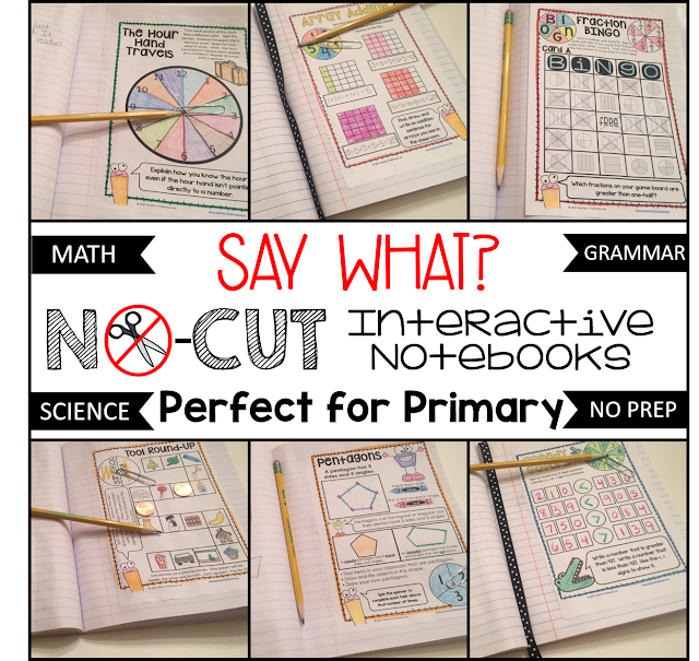 Making Interactive Notebooks Work in the Primary Classroom - *Teaching ...