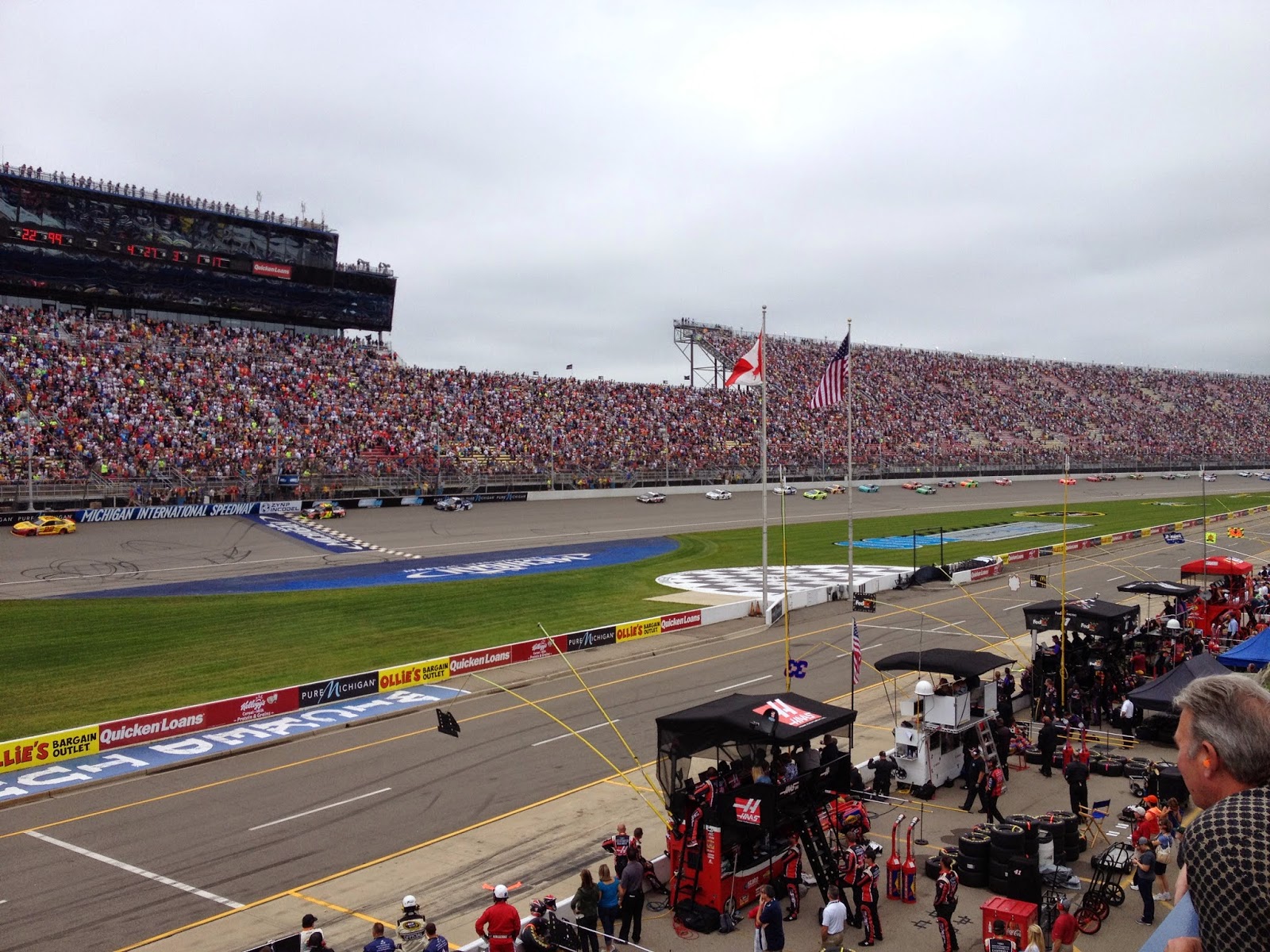 Vom Alb-Traum zum American Dream: Michigan 500 - Nascar