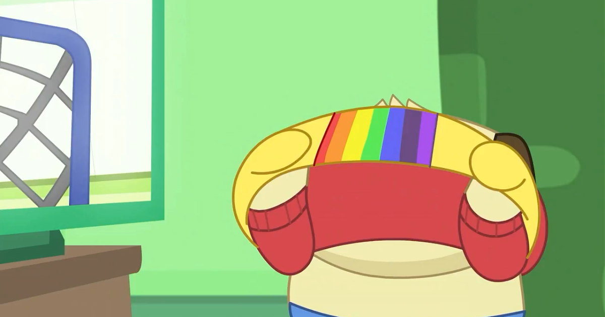 Shirtless Drawn Cartoon Boys & Men: Shirtless Spud Pug in Chip and Potato