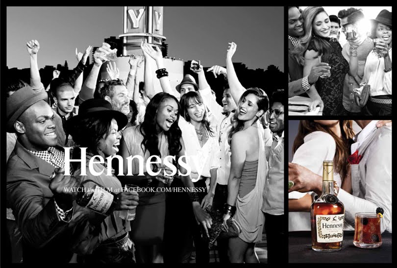 "Socially Inclined": Hennessy Ads