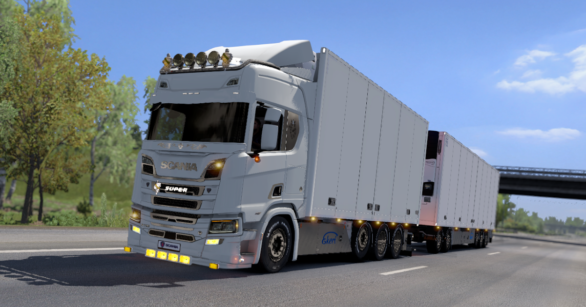 مود شاحنةRigid Chassis Addon for Eugene's Scania NG by Kast | Euro Truck Simulator 2 Mod محاكى ...