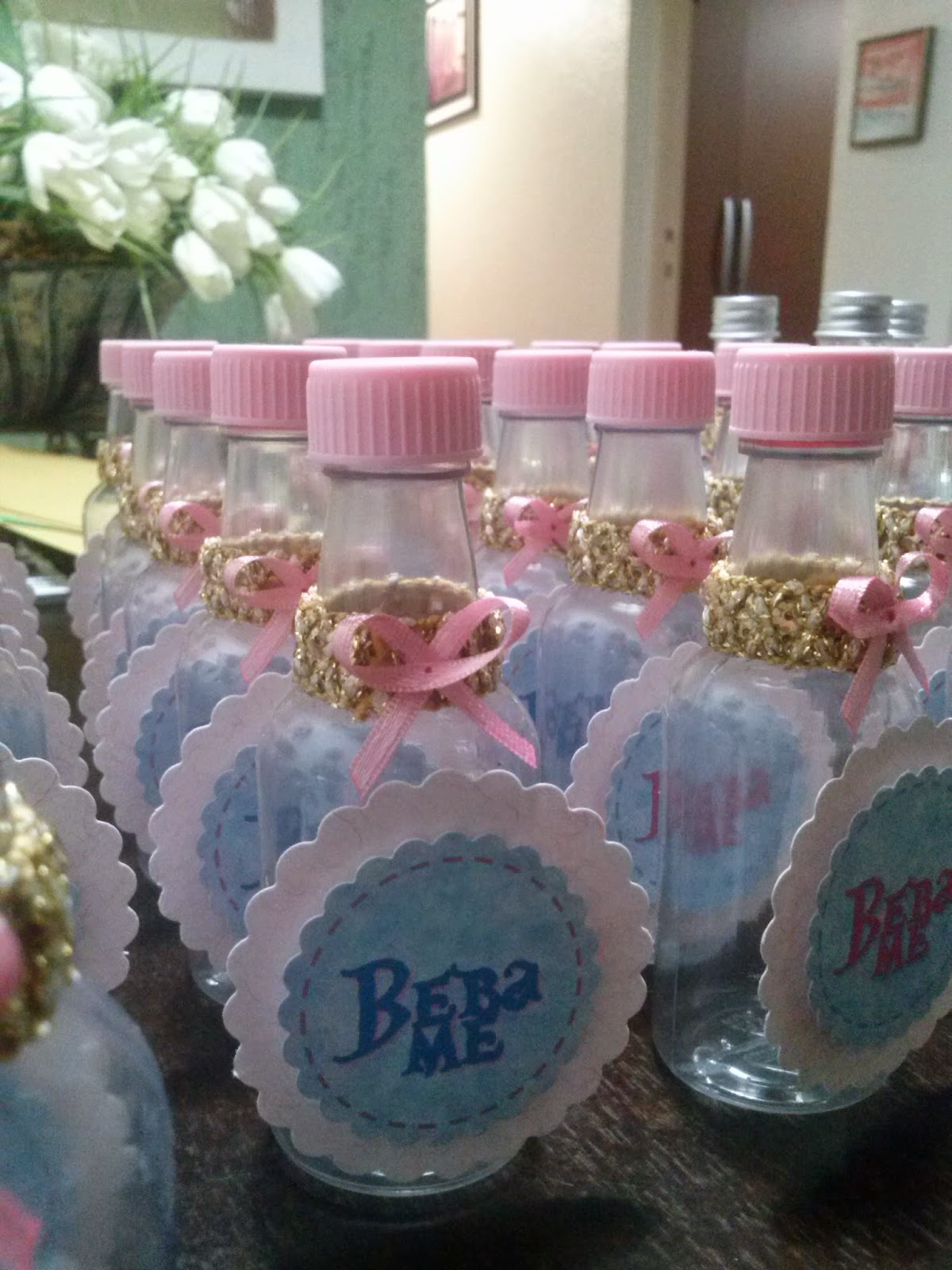 B.Lembrancinhas: Rótulo de beba-me - Alice no País das Maravilhas