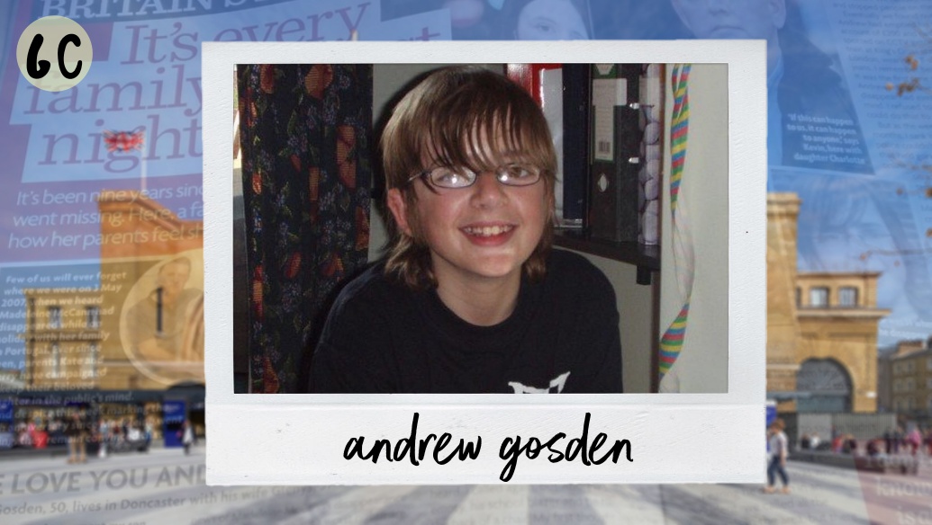 The Disappearance of Andrew Gosden | gloomy corner
