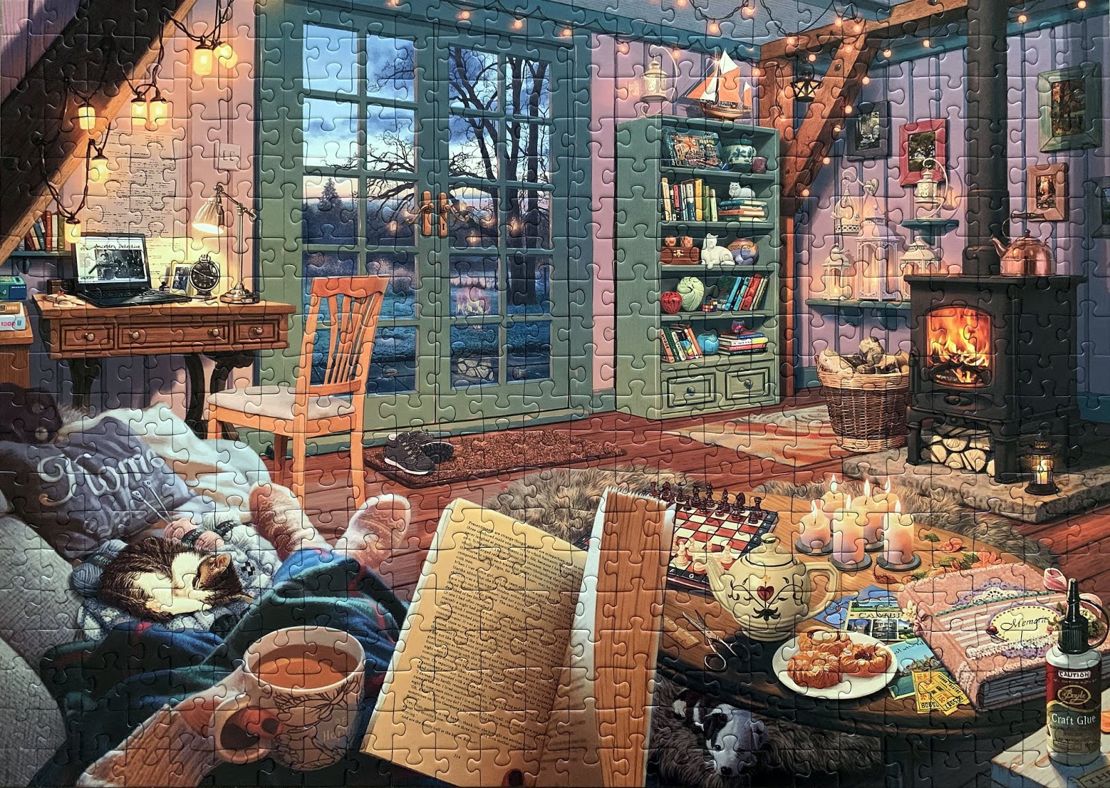 A Simple Life - In The South: ~ Jigsaw Puzzles Completed 2020