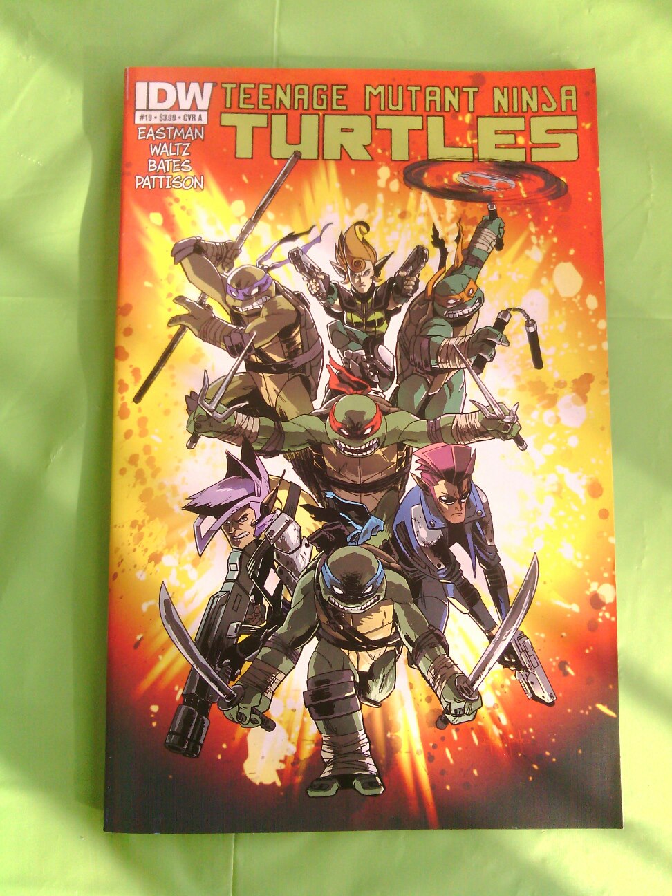 Turtle Time (of the teenage, mutant, ninja variety): IDW TMNT #19 review