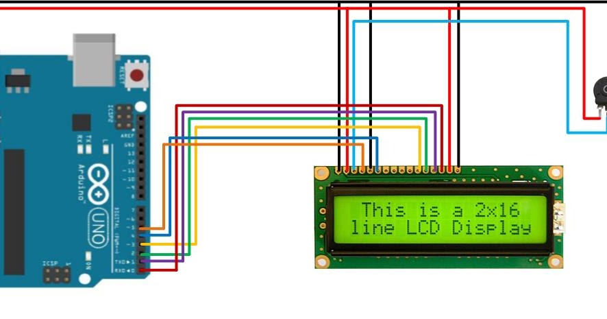 Cara Setting LCD 16 x 2 dengan Arduino Uno