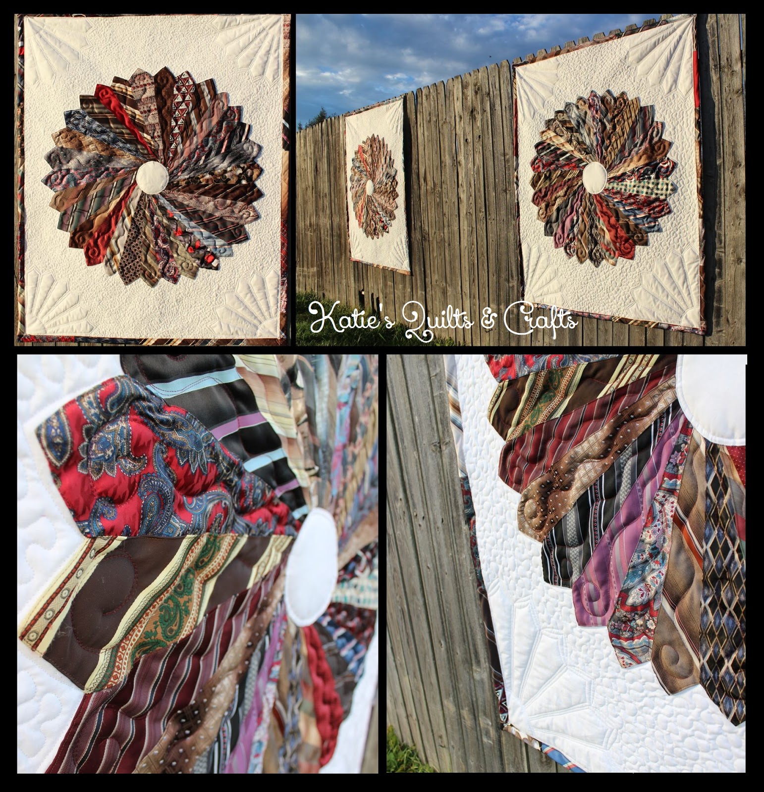 Katie's Quilts and Crafts: Necktie Memory Quilts