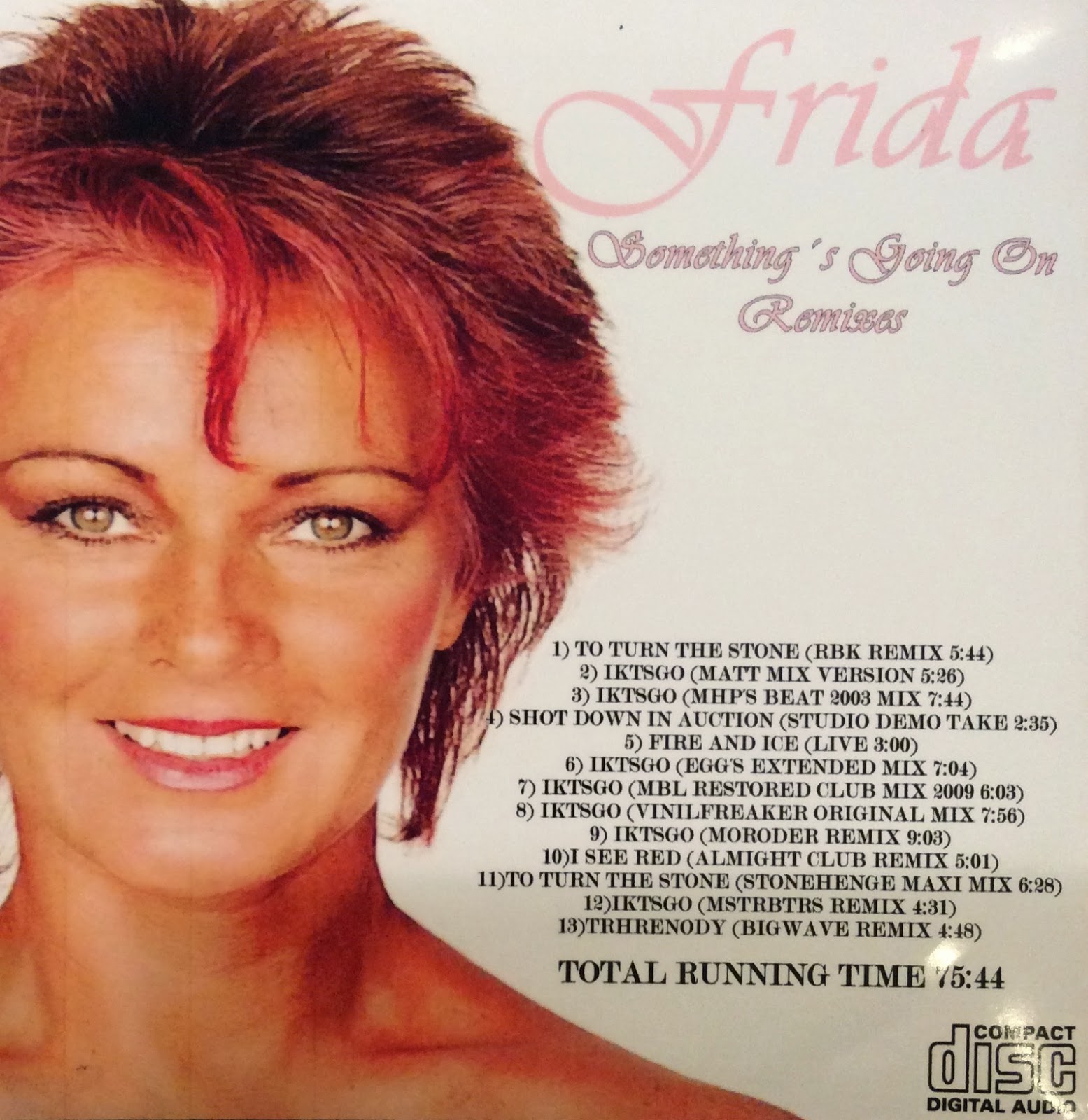 ABBA Fans Blog: Collection - Frida Remix CD