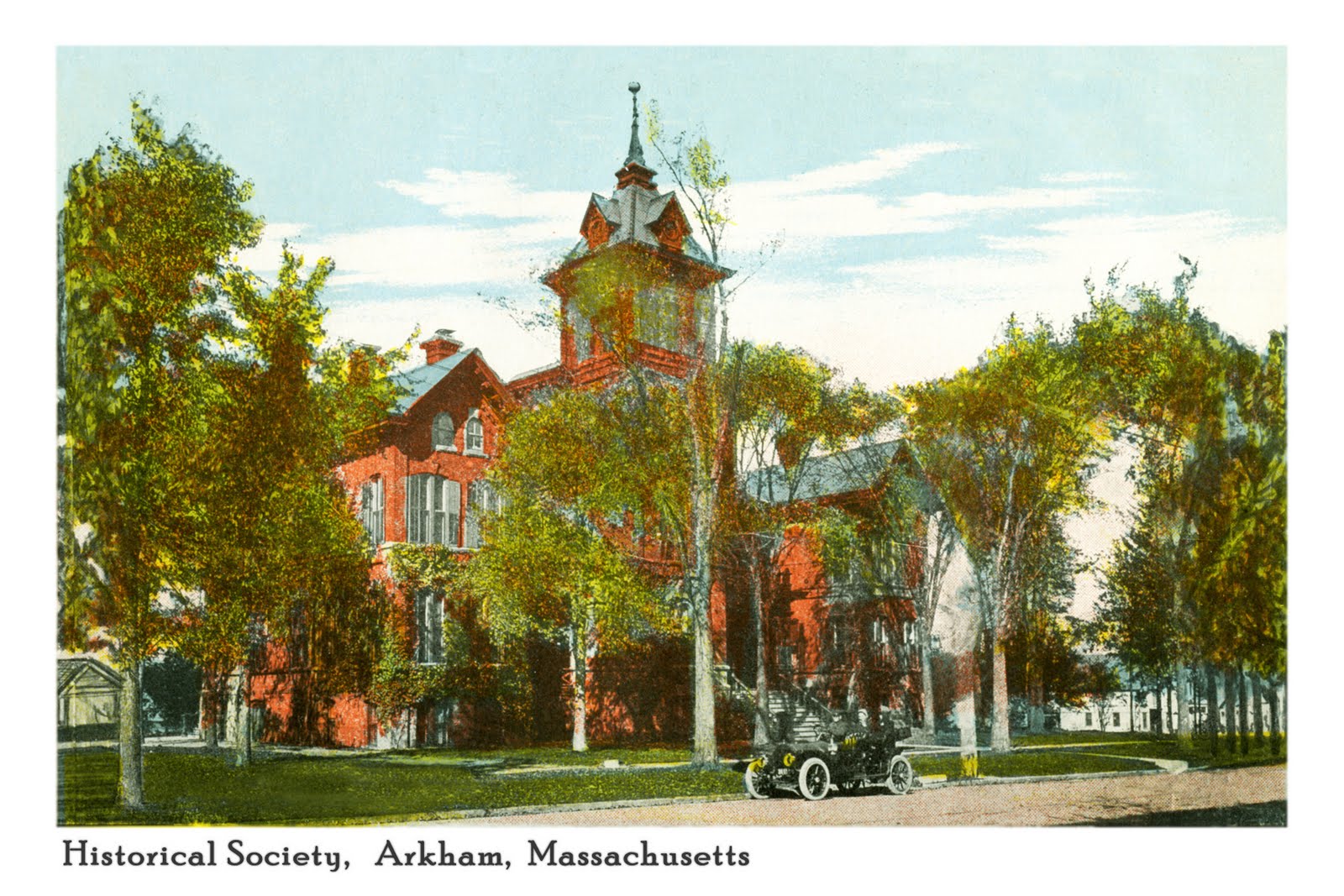 Mundo Tentacular: Guia Visual de Arkham - A cidade de Lovecraft em ...