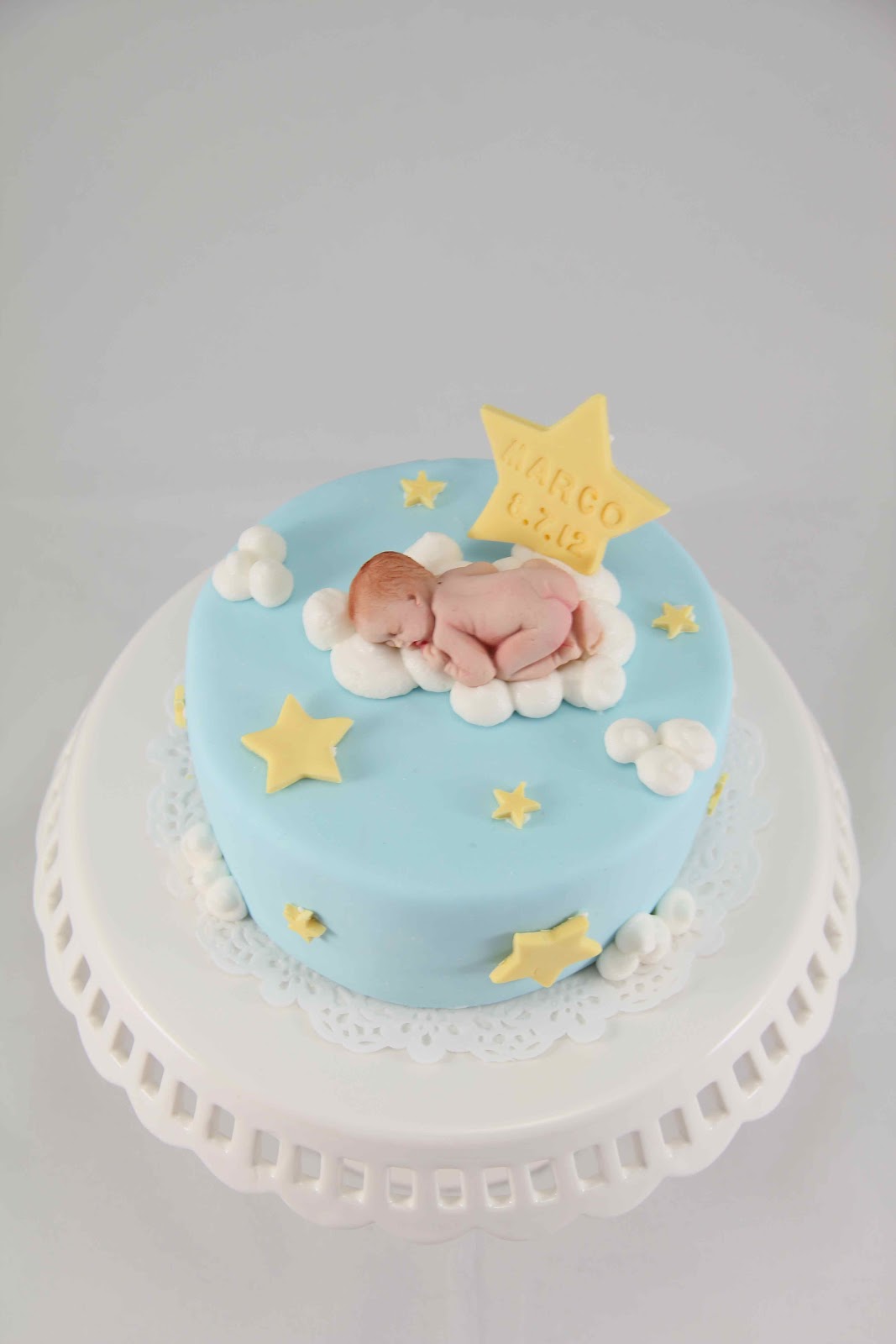 Bakerz Dad: Marco's One Month Old Cakes
